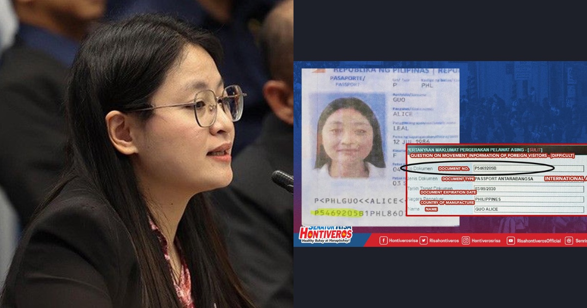 Alice Guo has left the Philippines amid POGO probe—Sen. Risa Hontiveros • PhilSTAR Life